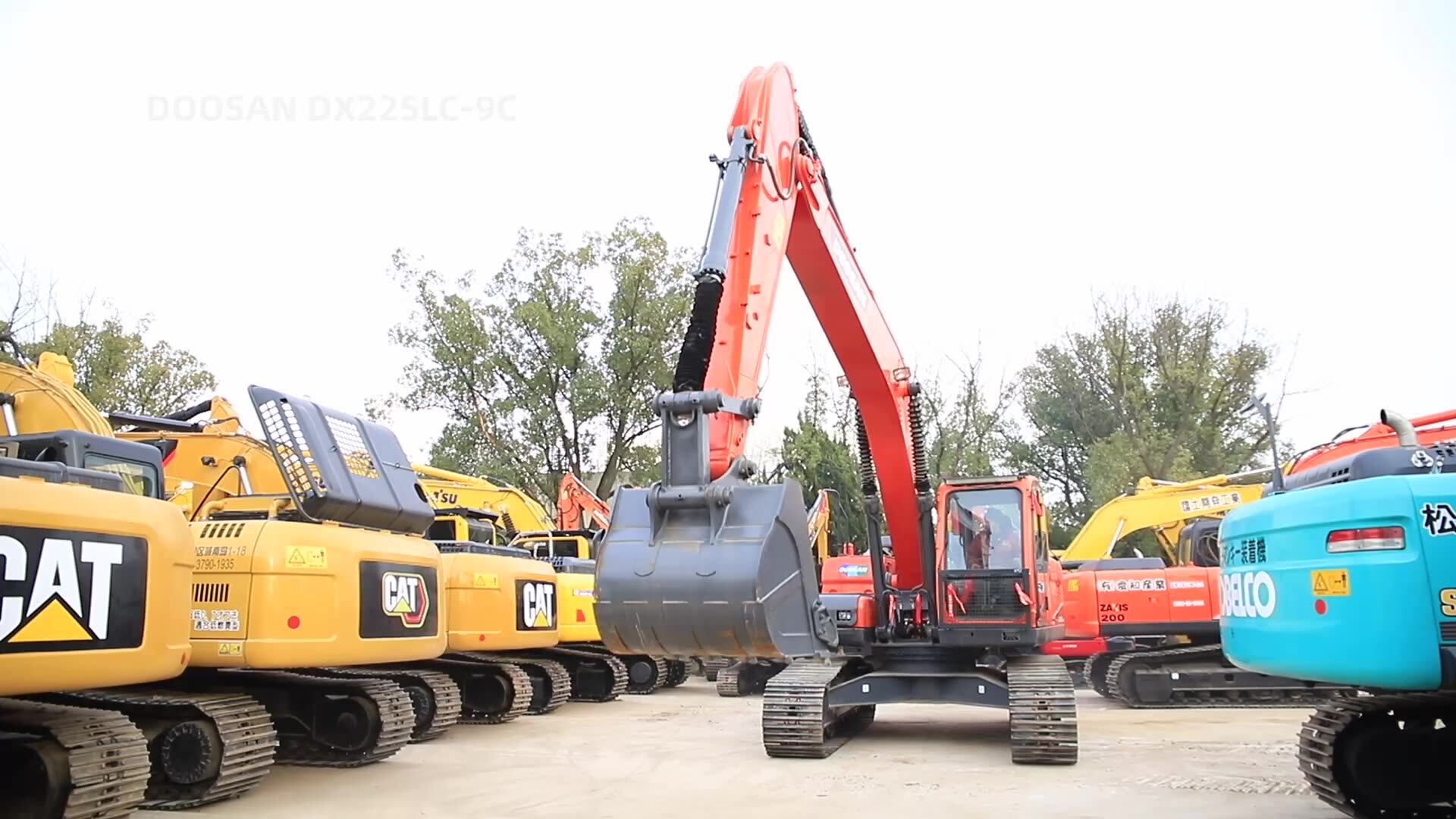 High Quality Used Excavators Doosan Dx225lc-9c Hot Sale Track Chain ...