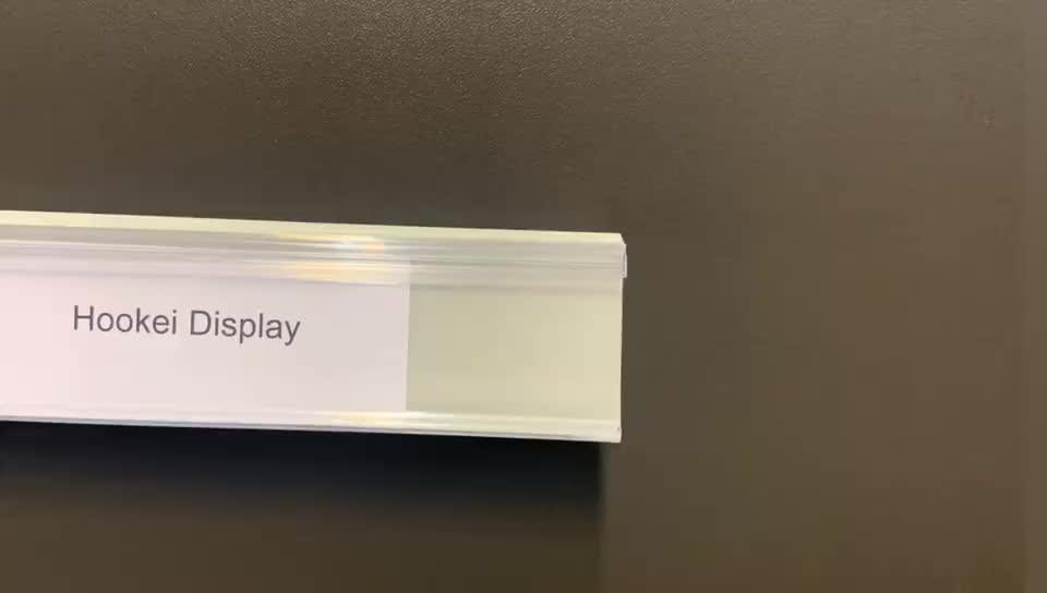 Data Strip Supermarket Label Display Strip Shelf Pvc Plastic Data Strip ...