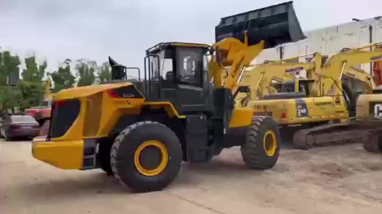 Good Condition Liugong Secondhand 862h Wheel Loader In Yard Original ...