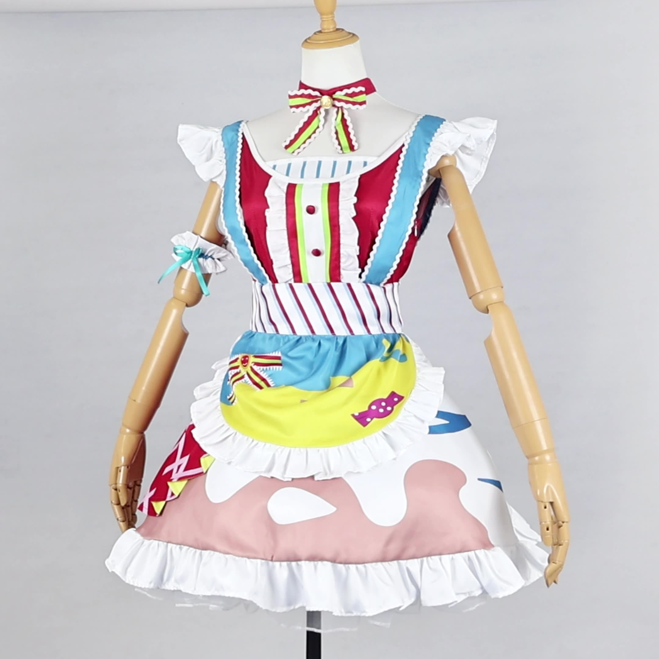 Anime Cosplay Costume Project Sekai Outfits Clothes Colorful Stage ...