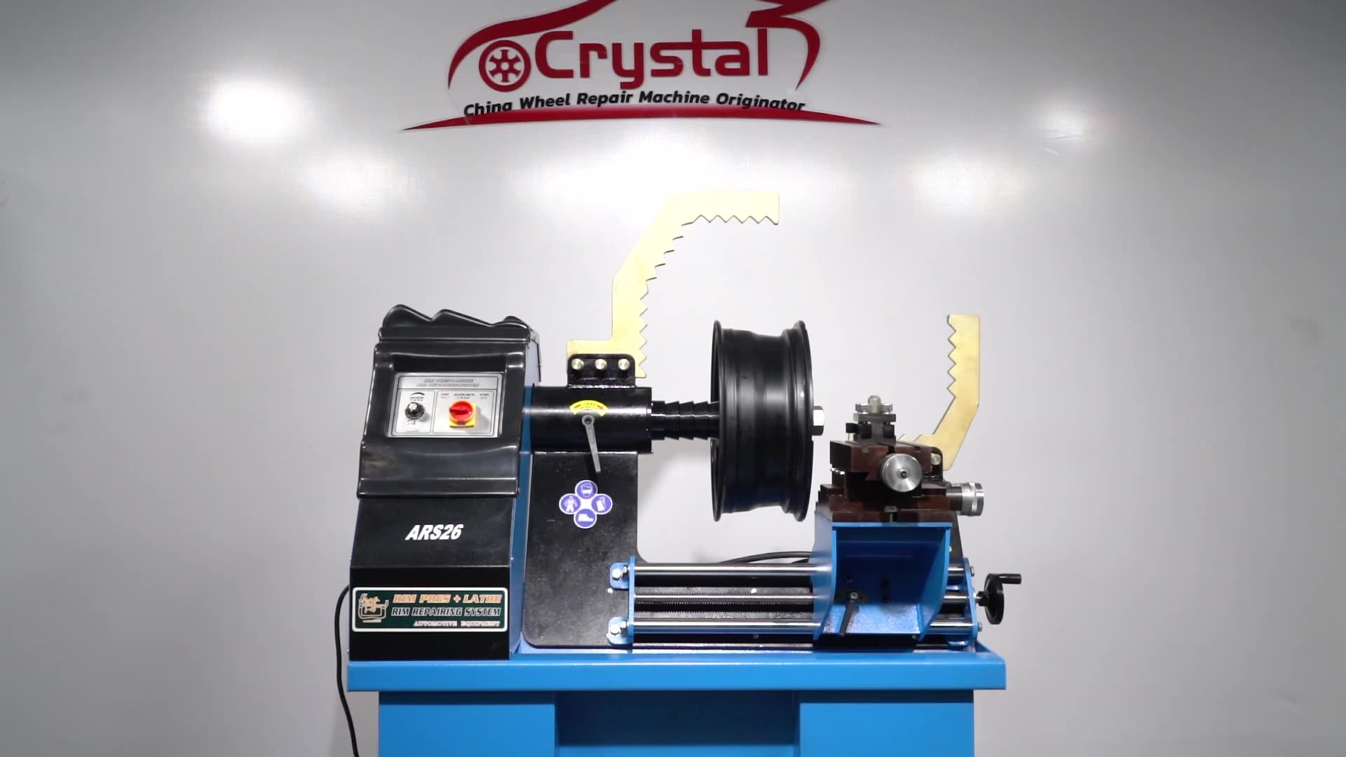 Ars26 Alloy Wheel Rim Straightening Machine Wheel Repair Equipment With ...