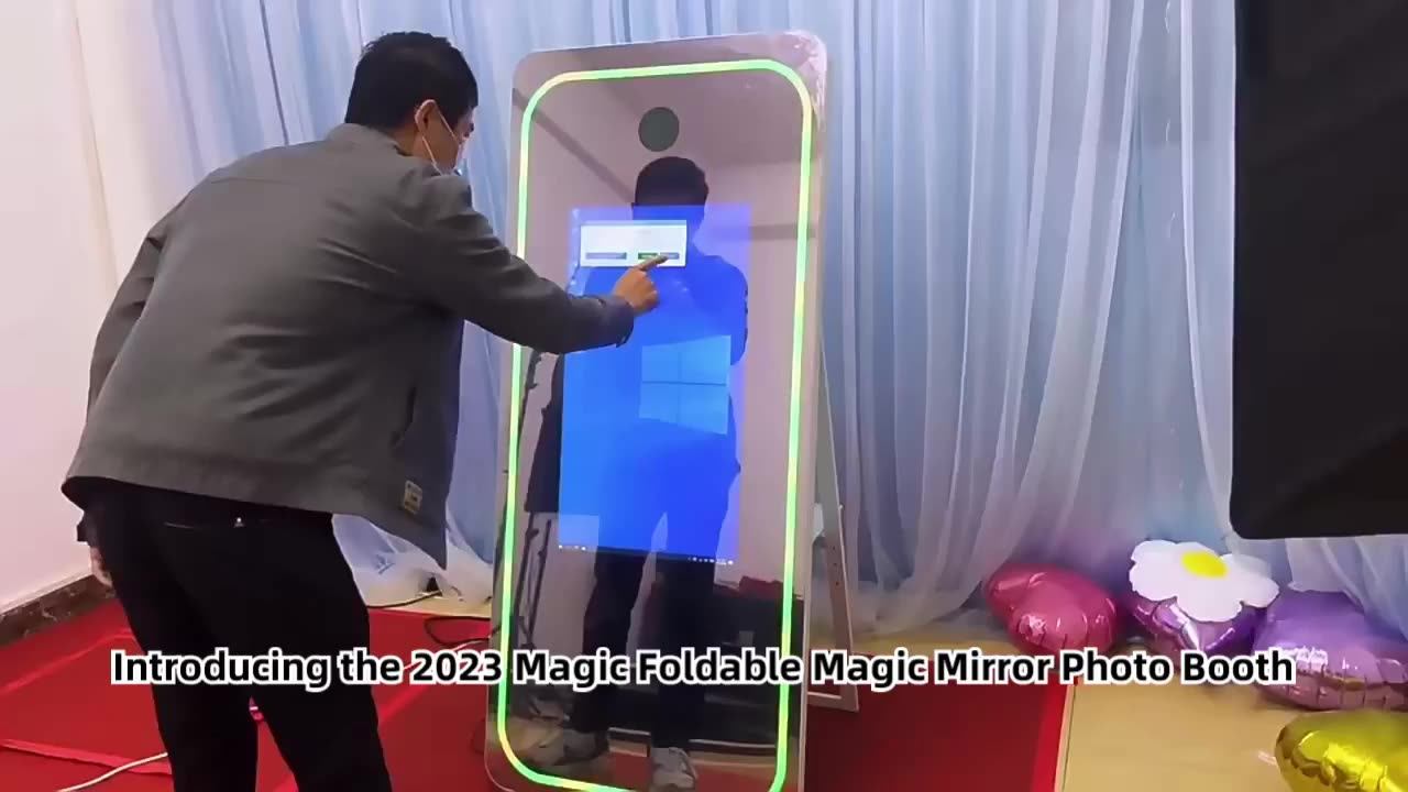 Magic Mirror Photo Booth 40 Inch Magic Mirror Photo Booth With Camera ...