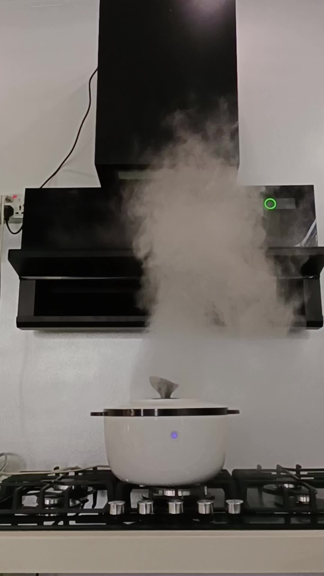 Kitchen Cooker Hood Side Suction Wall-mounted Range Hood Appliance ...