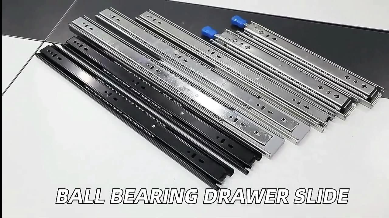 Heavy Duty Slide Out Telescopic Slide Guide Extension Locking Ball ...