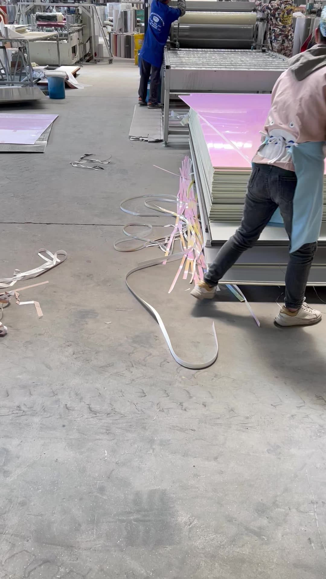 New Materials Composite Plate Wpc Carbon Crystal Wall Panelco-extruded ...