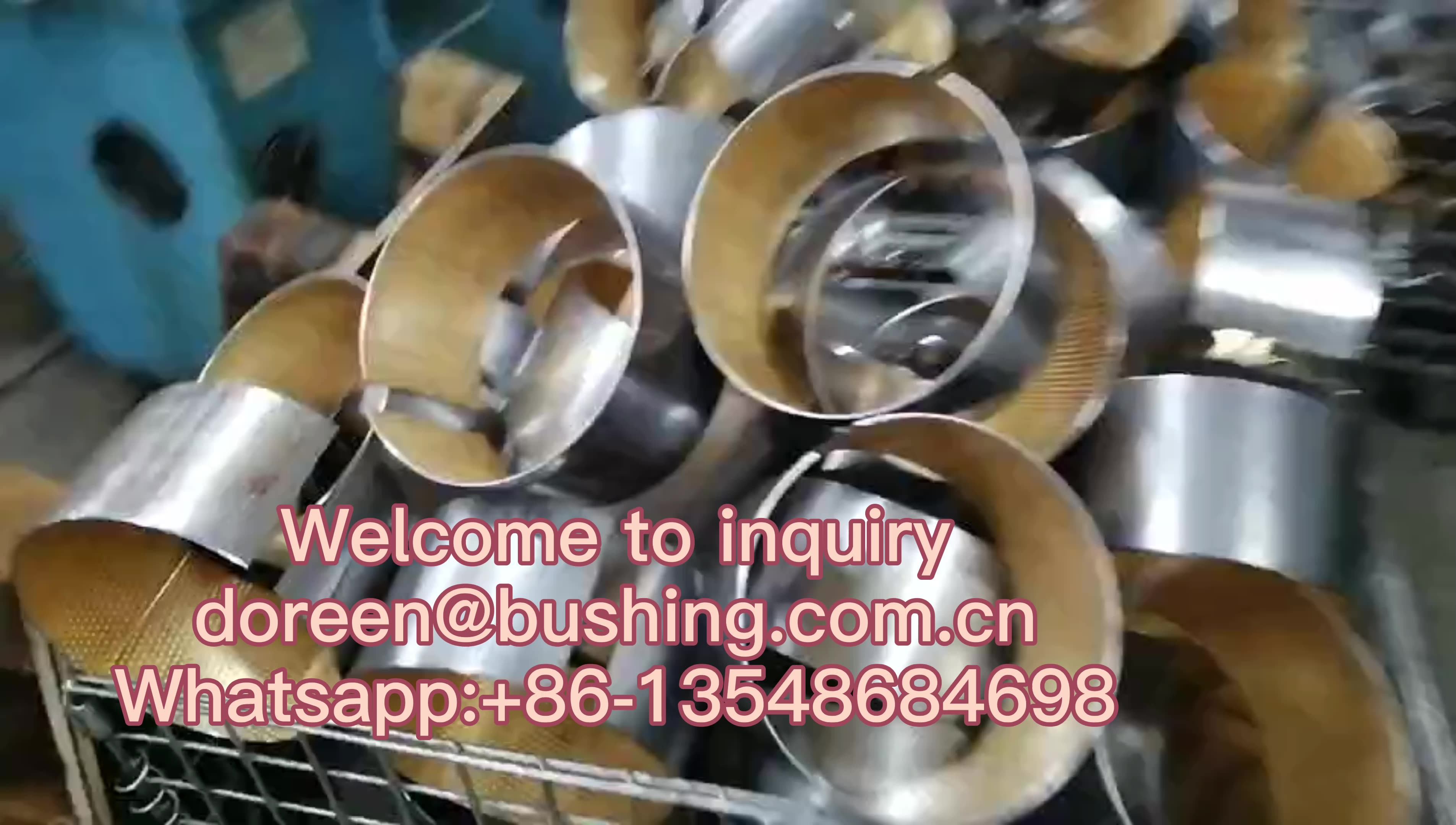 1590885 Bimetal Bush Bearing Rear Wheel Bush For Volvo Bimetal Bearing ...