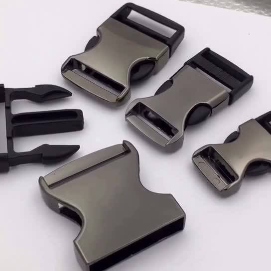 Gold Metal Quick Release Clips Side Release Buckle For Backpack - Buy ...