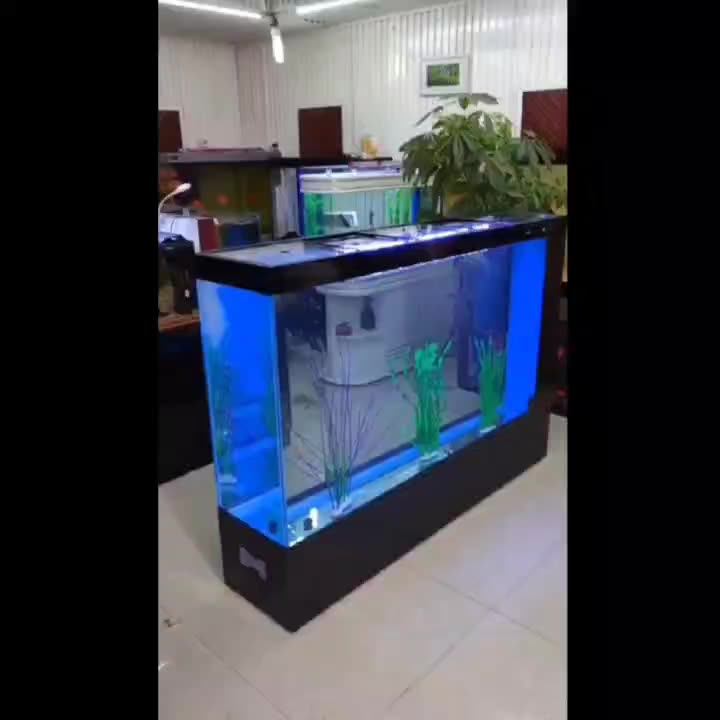 Aquarium Fish Tank White Aquariums & Accessories Acuario Bullet Screen ...