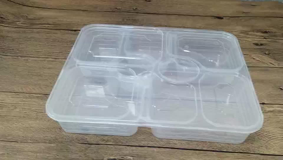 Pp Disposable Food Grade Eco Friendly Plastic Food Container 6