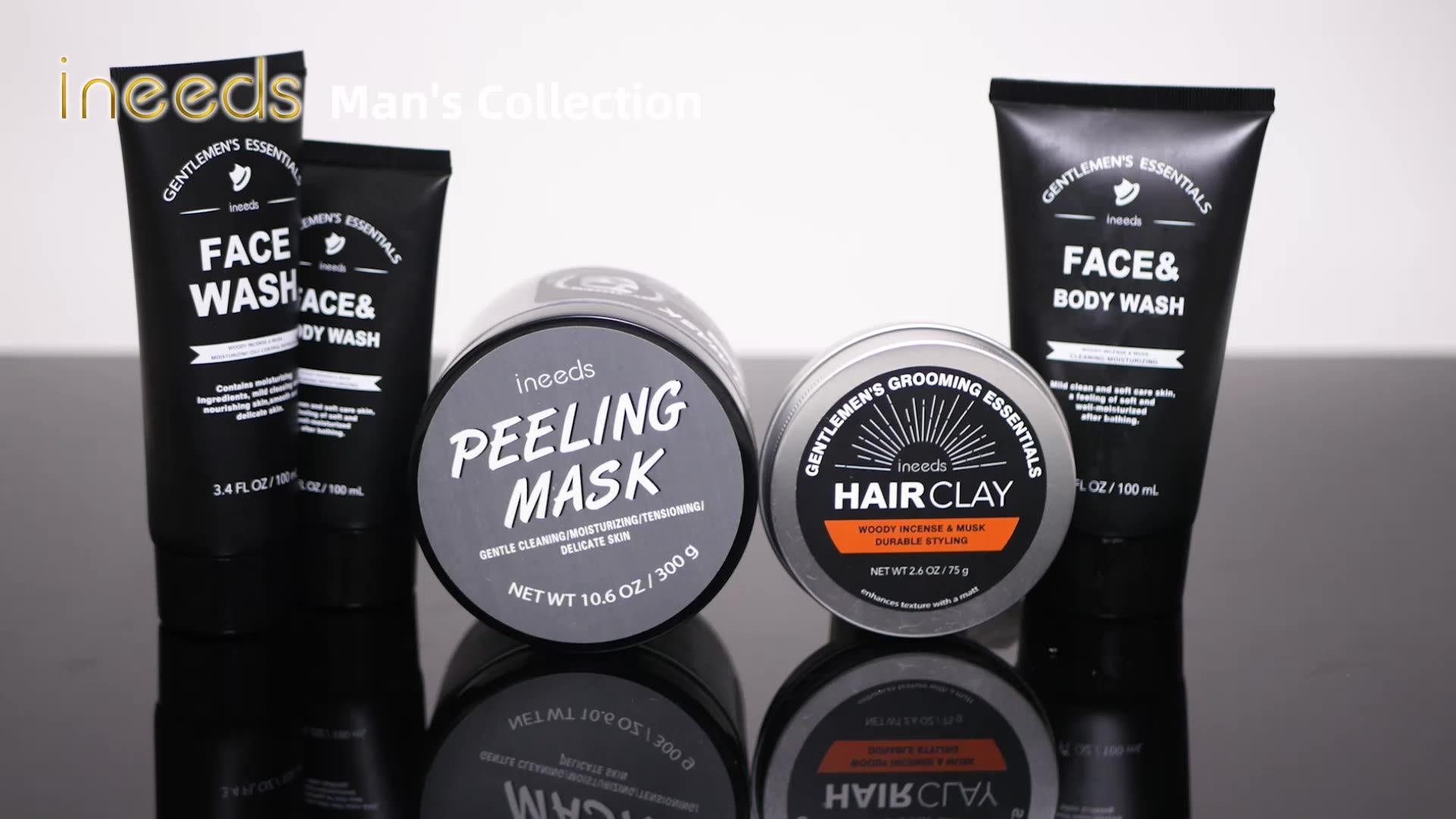 Best Selling Black Color 150ml Mild Clean Soft Care Skin Men Face And ...