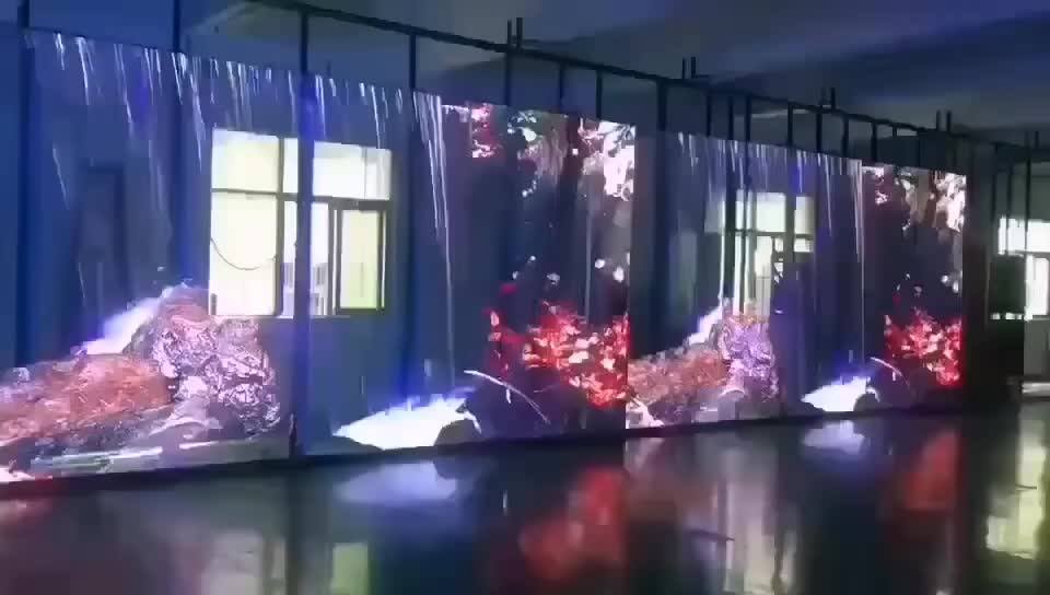 Mpled Led Glass Wall Led Screen 5500nits P10.4 Transparent Led Display ...