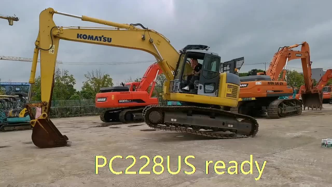 Japan Original Komatsu Pc228us-3 Excavator,Komatsu Pc228 Us Crawler ...