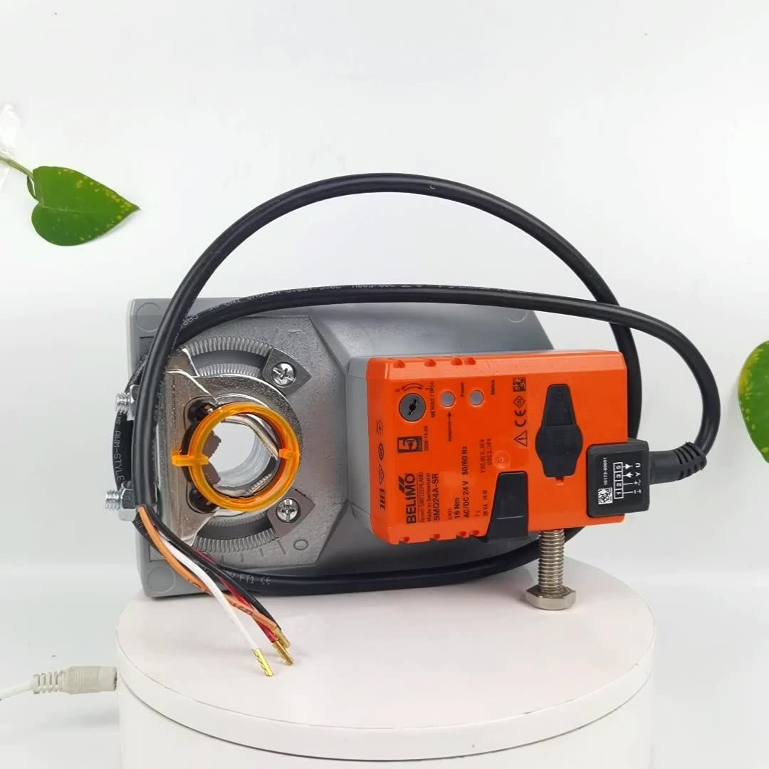 Belimo 16nm Smq24a-sr Fast Running 24v Modulating Damper Actuator For Hvac System - Buy Belimo ...