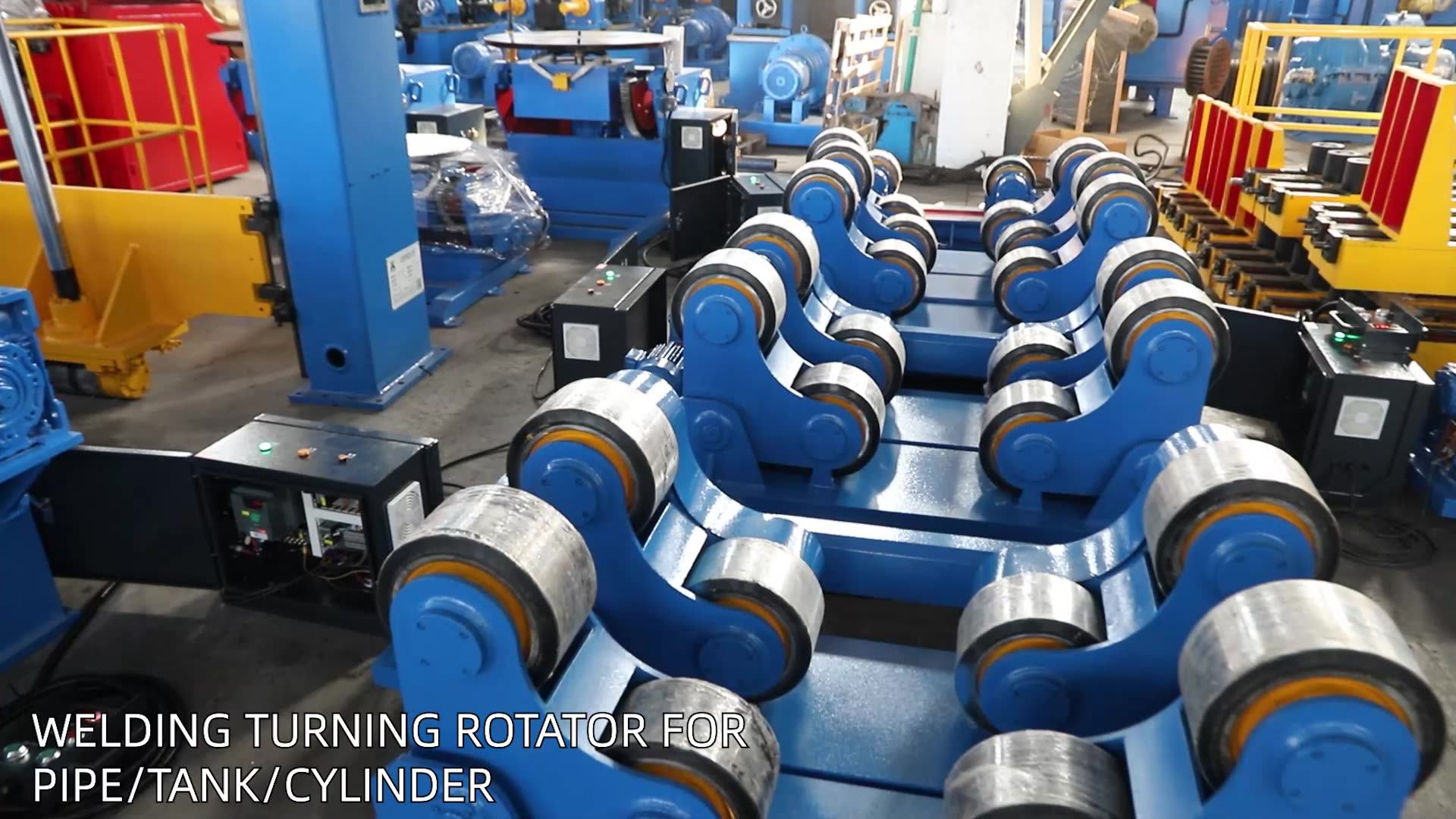 Offshore Wind Turbine Tube Piles 5t-500t Welding Turning Roll Welding ...