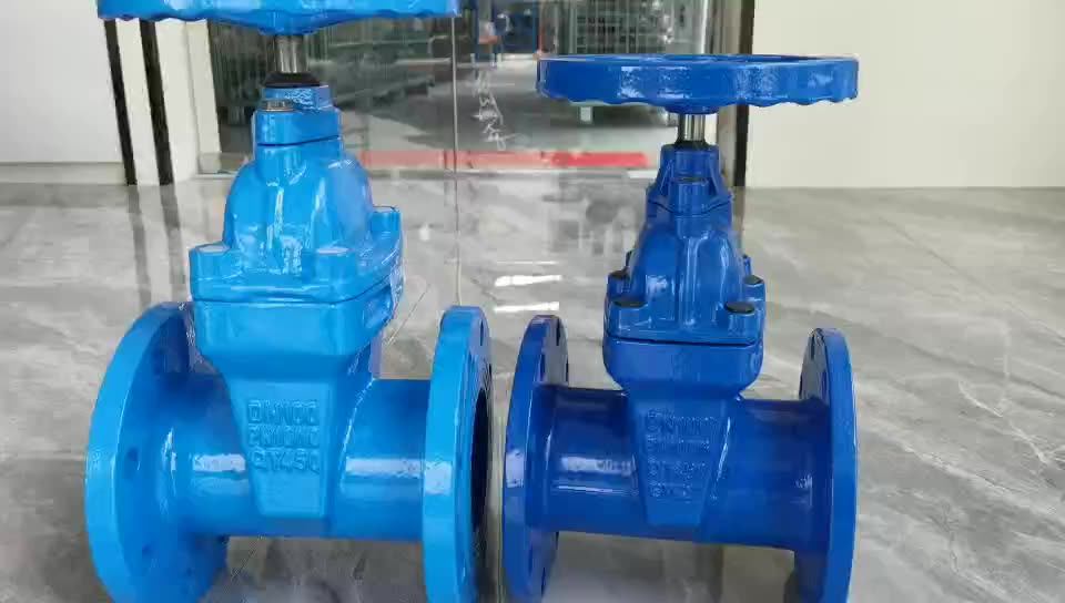 球墨铸铁软密封闸阀 Z45X-16暗杆法兰闸阀弹性座封闸阀DN15-600-阿里巴巴