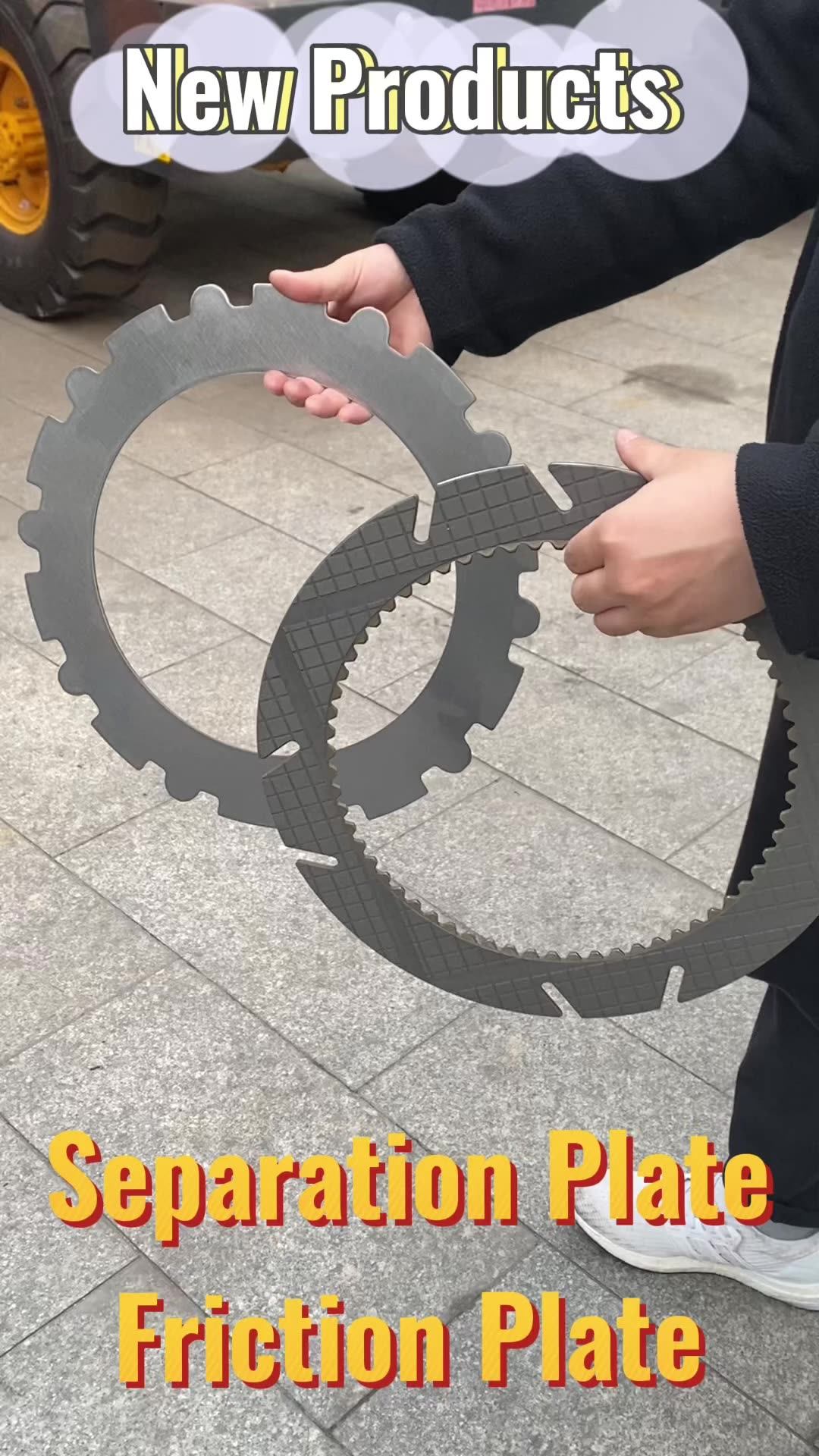 Excavator Placa De Friccion Separacion Separation Plate Clutch Friction ...