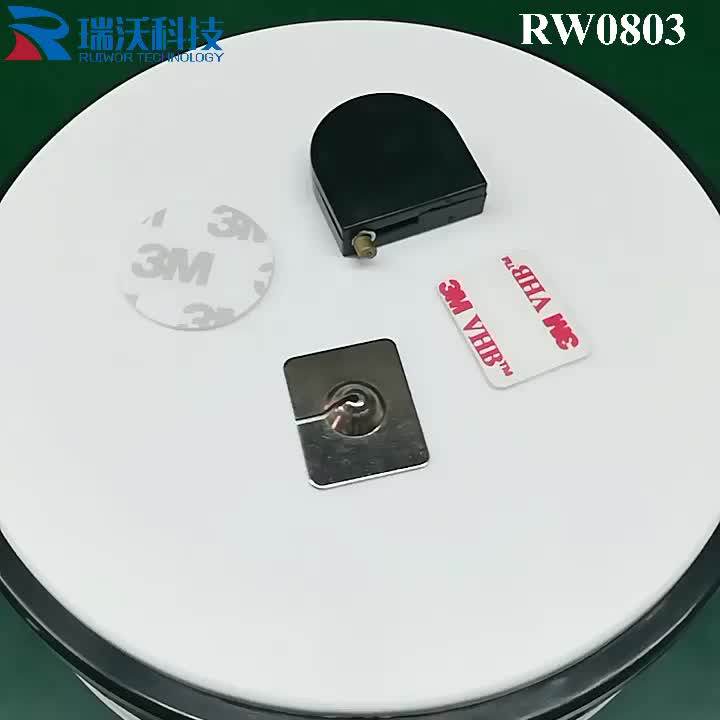 Retractable Security Tether Pull Box For Sales Counter Product Display ...