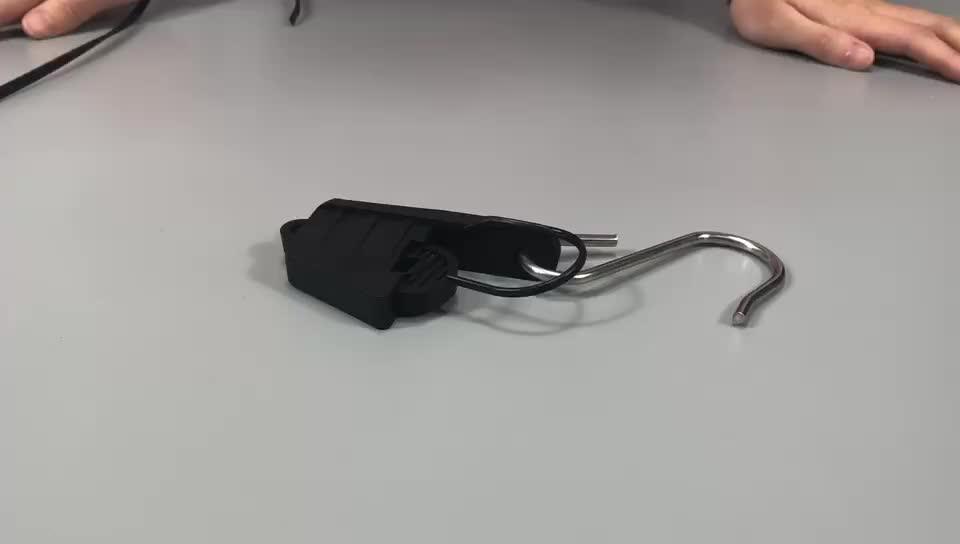 Ftth Drop Cable S Hook Fiber Optic Cable Clamp Optical Fiber Cable ...