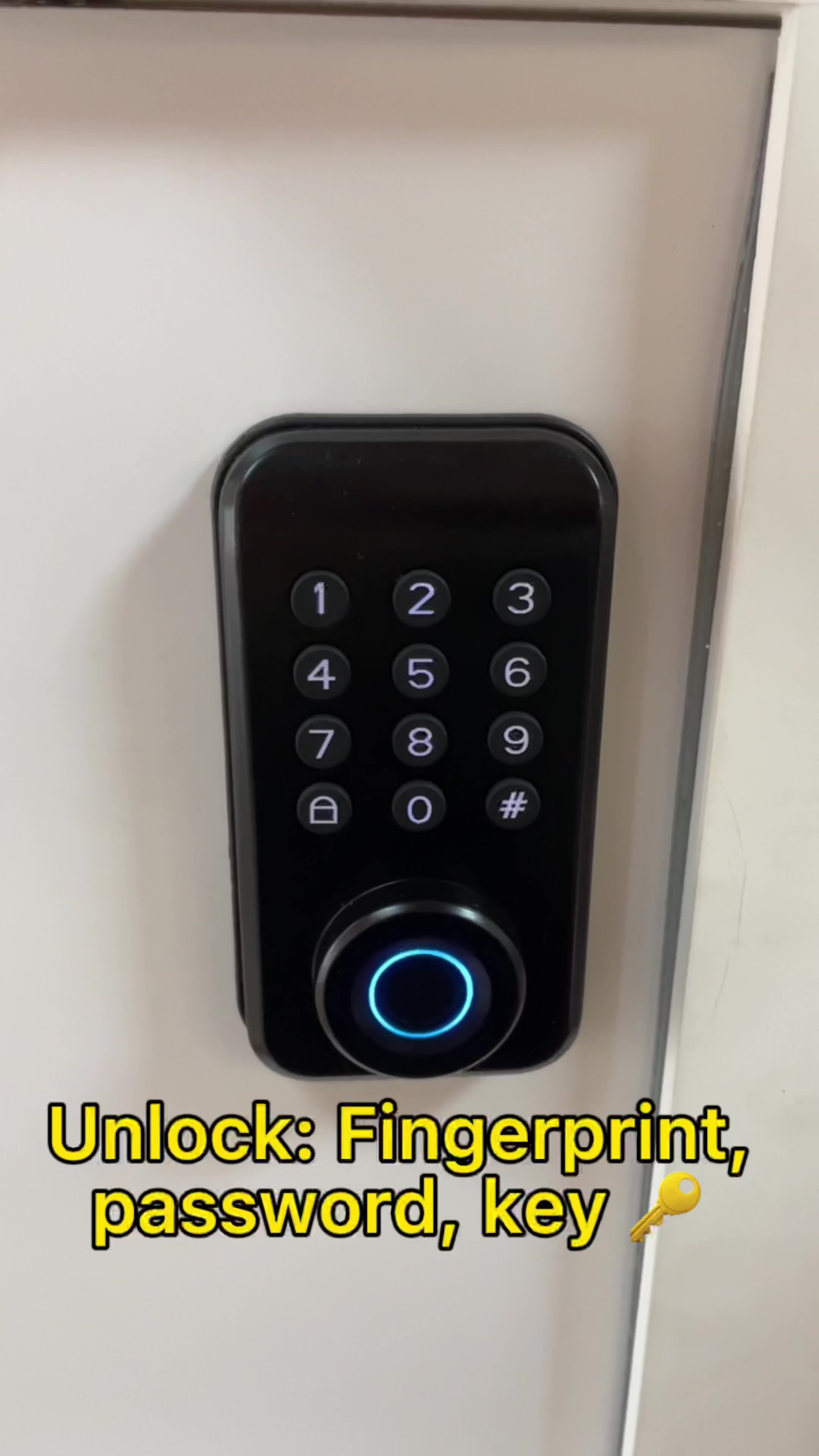 New Arrival Smart Locks For Front Door Password Biometric Fingerprint ...