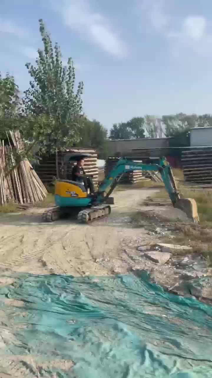 Used Kubota Kx U 30 Small Excavator Digger Mini Excavator 2ton 1ton ...