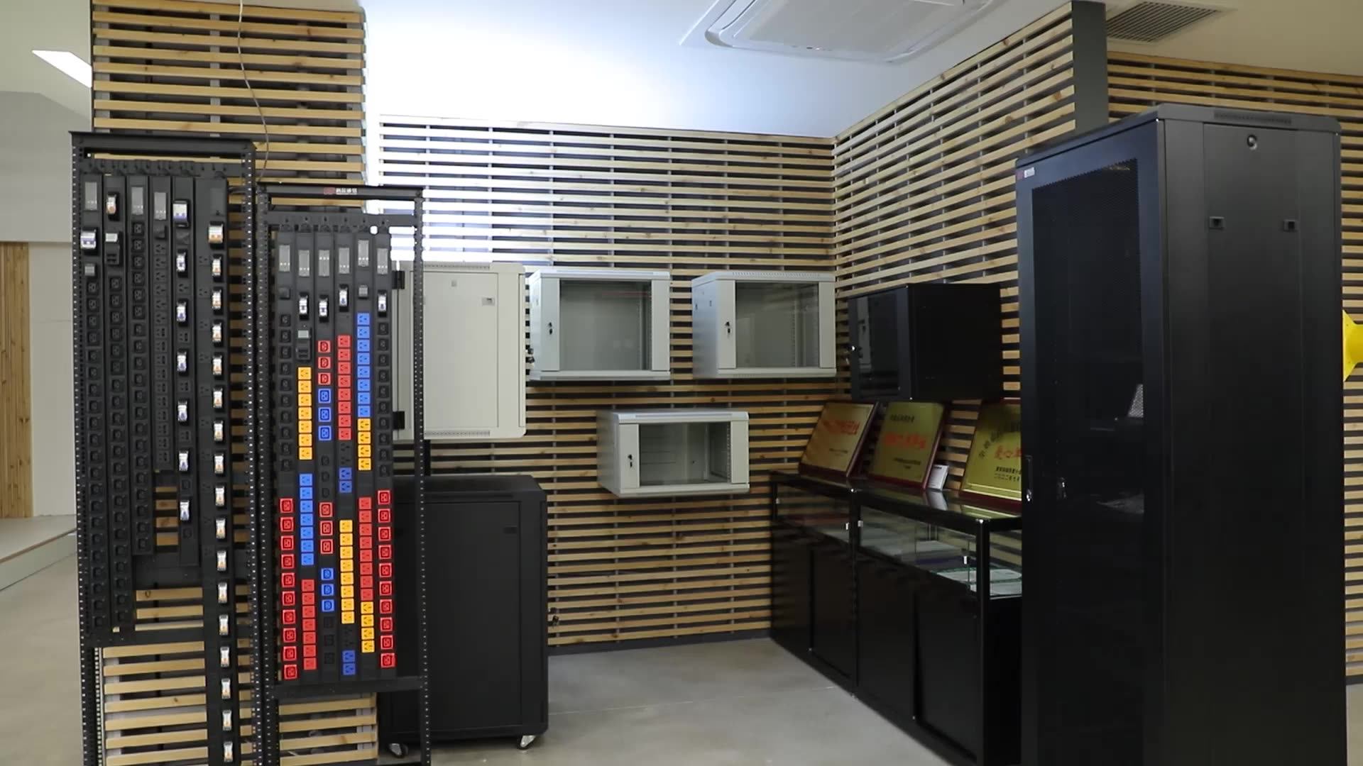 Prefabricated 40ft Container Data Center Server 19 Inch Network Cabinet ...