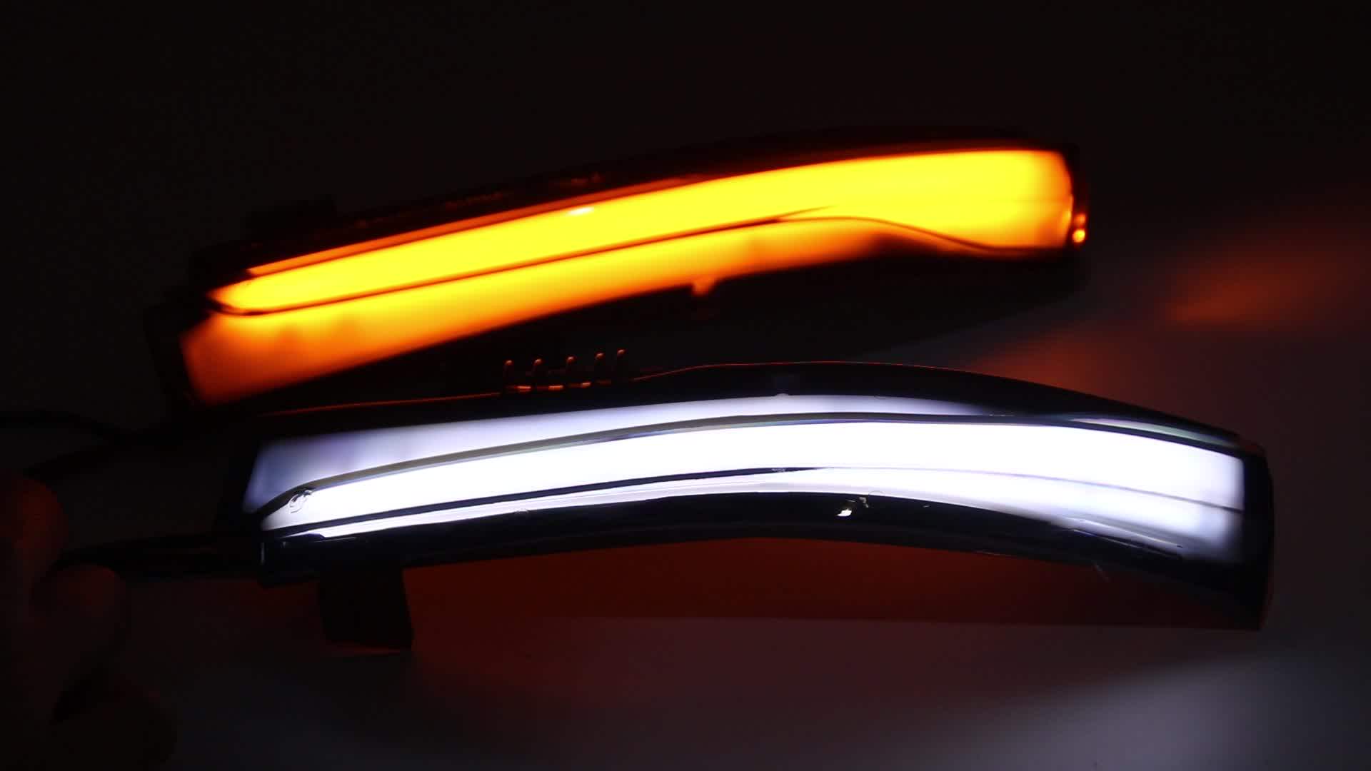 New Led Side View Mirror Light Led Turn Signals Indicator For Volvo V40 ...