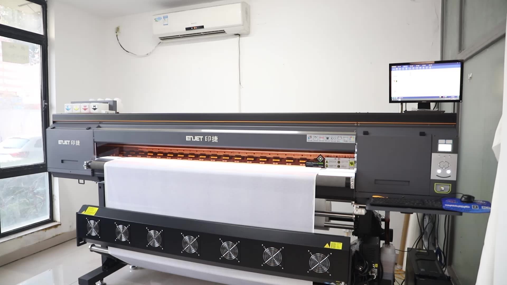 I3200 Head Thermal Sublimation Printer Digital Inkjet Textile Fabric ...