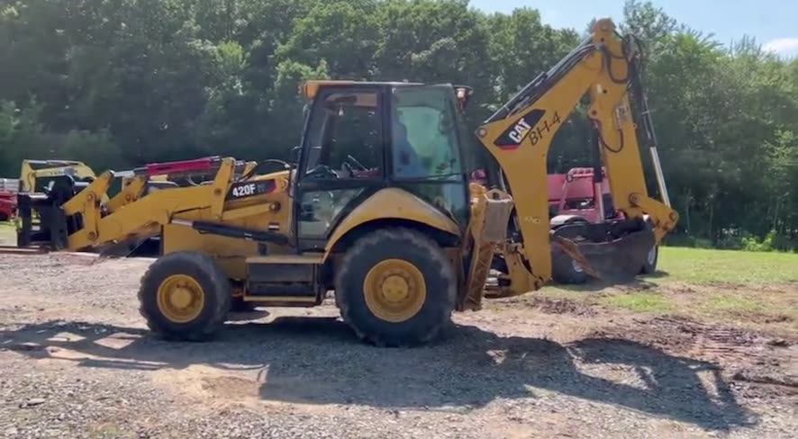 Most Popular 4wd Caterpillar Loader Backhoe 420f With Epa/ Ce ...
