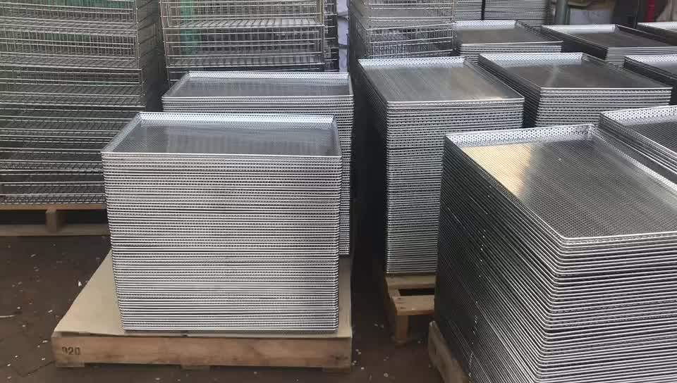 Aluminum Perforated Sieve Trays for Drying Purposes