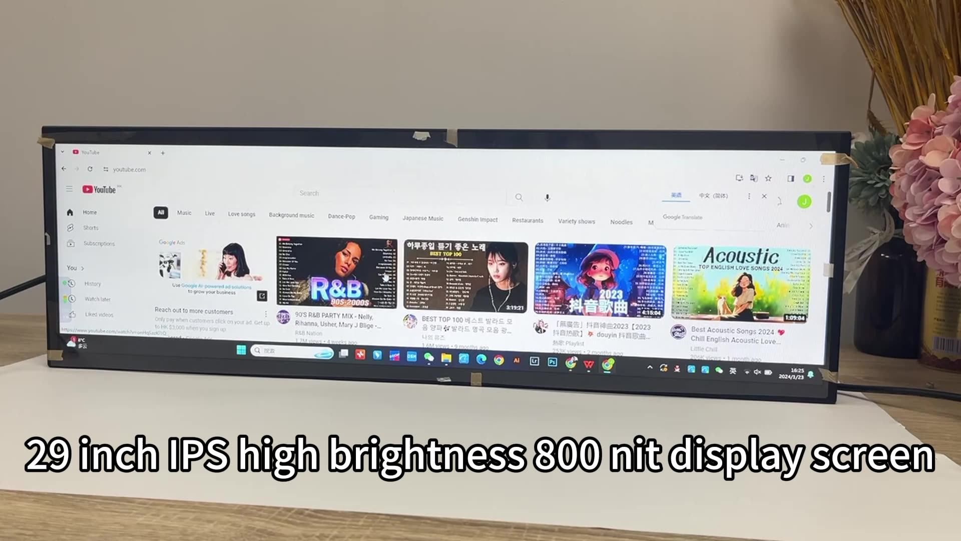 Custom Size Advertising Playing Equipment Splicing Screen Ultra Wide ...