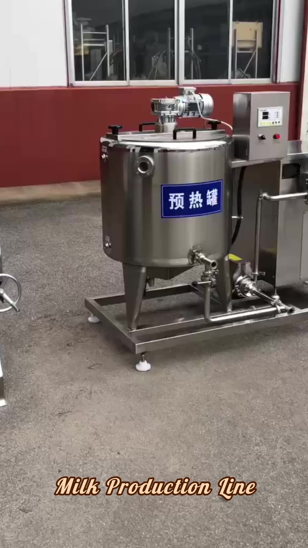 Small Scale 500l Pasteurized Milk Processing Line / Dairy Milk Production Machines - Buy Milk ...