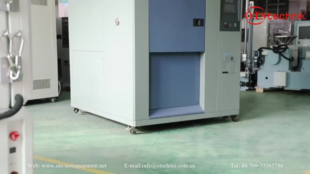 Three Boxes Hot And Cold Impact Test Chamber Thermal Shock Machine ...