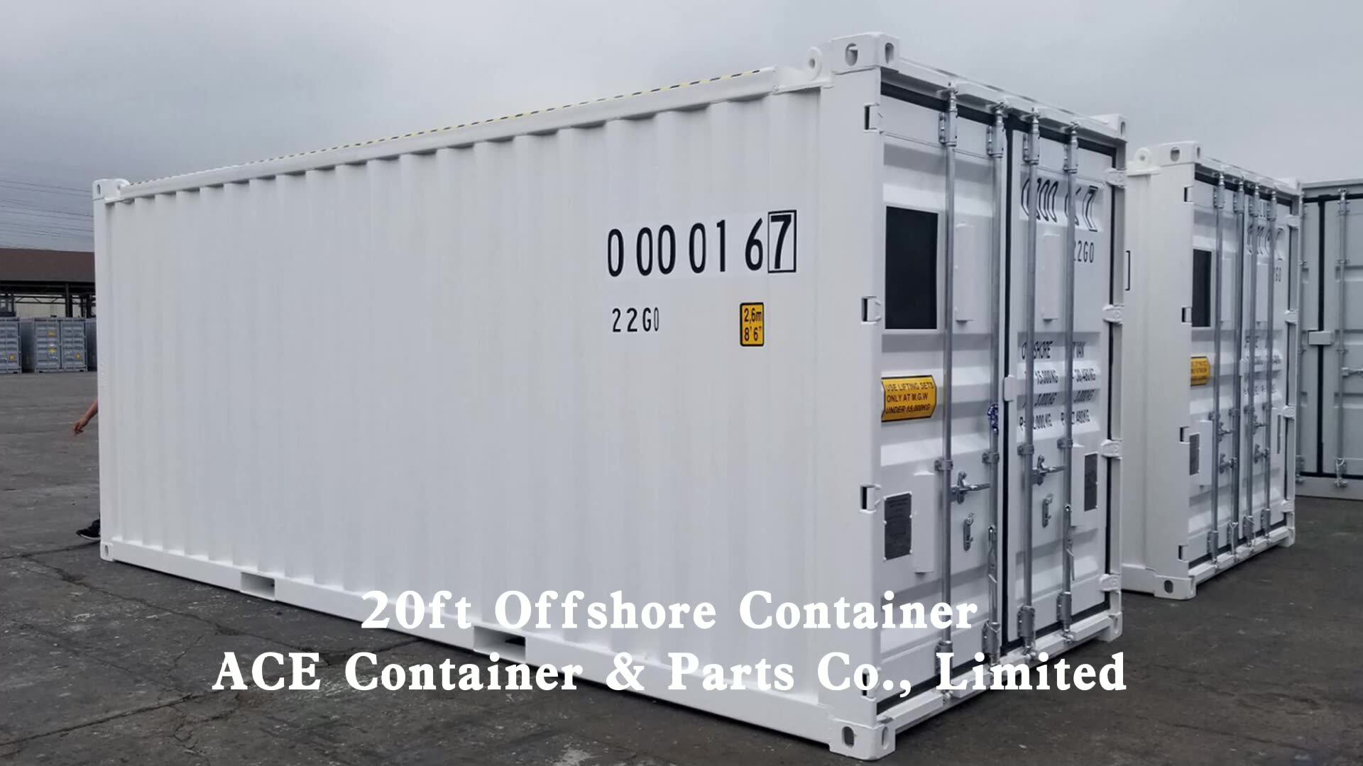 20ft 20 Dnv 2.7-1 Standard Oil Drilling Closed Box Offshore Container ...