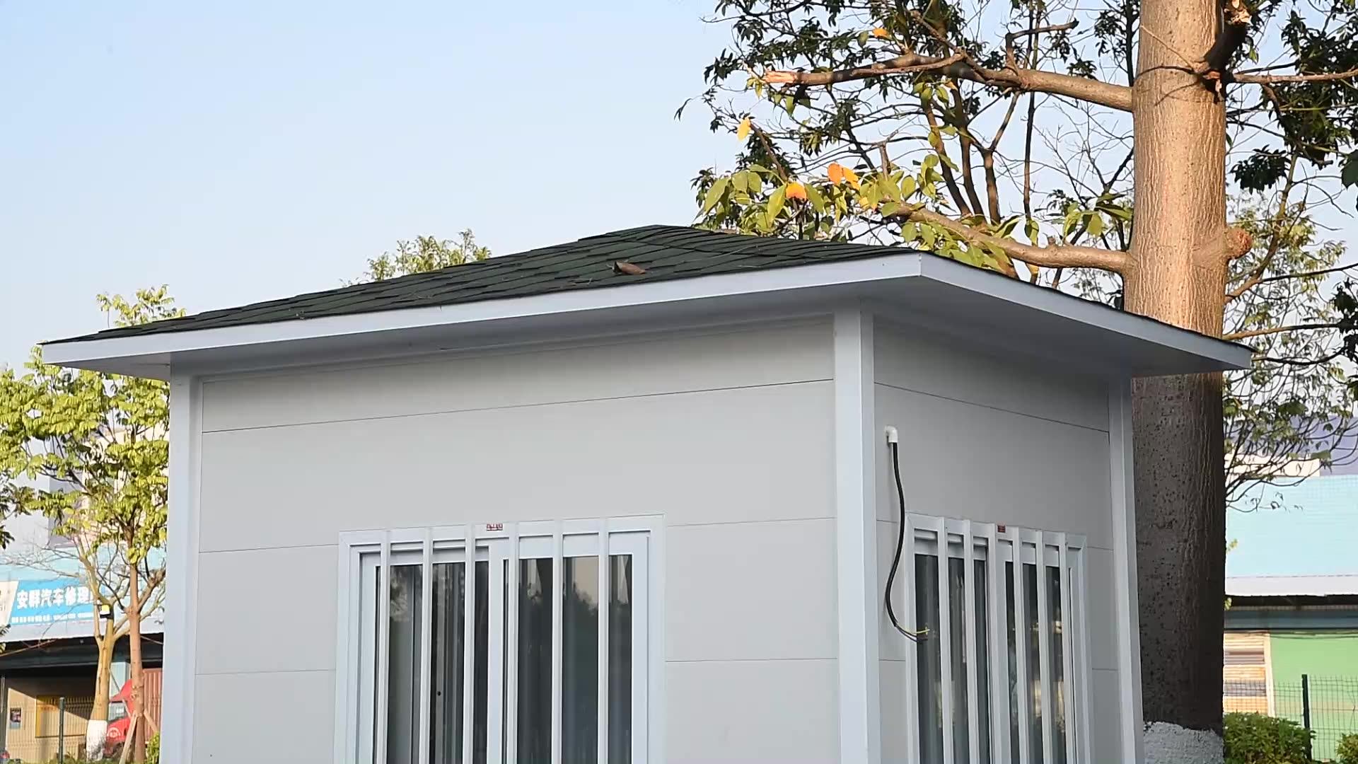 Steel Structure Building Guard House Cabin Security Guard House Design ...