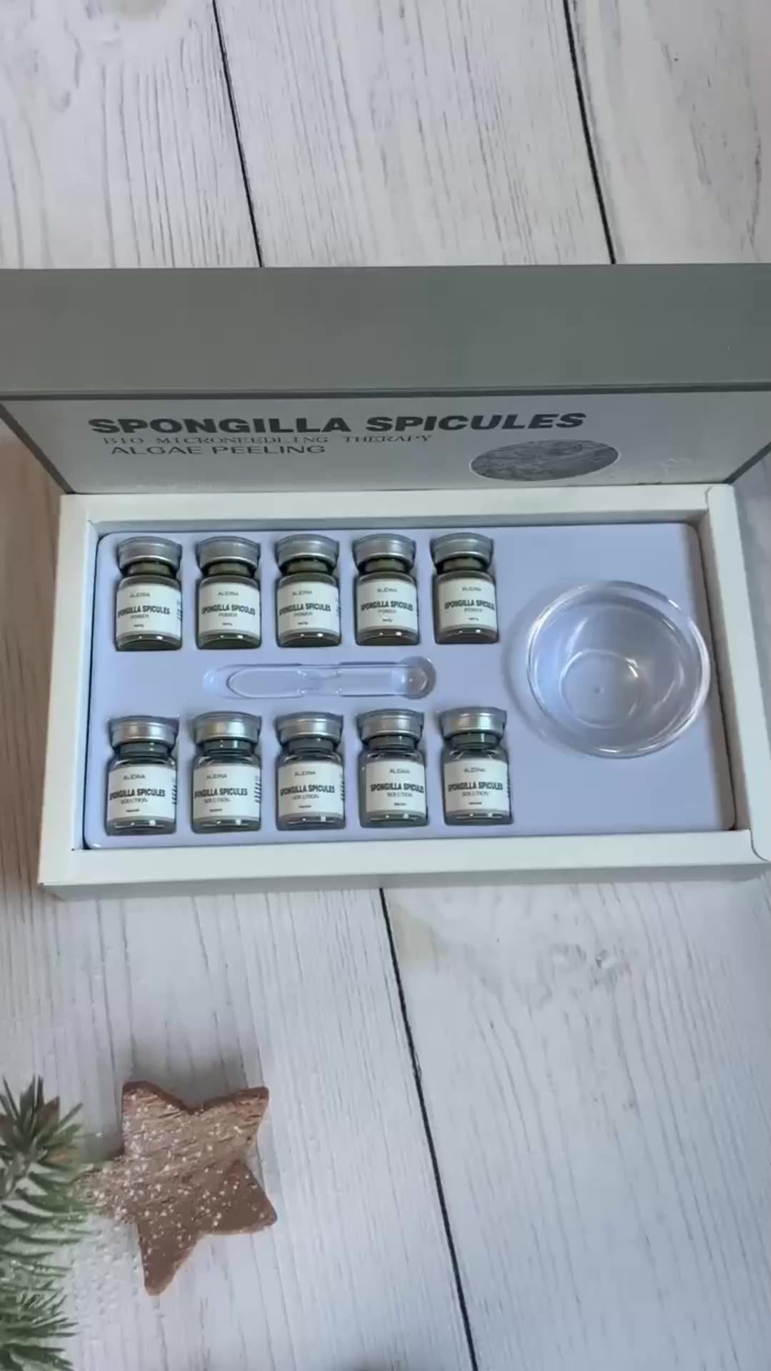 K Algae Peeling Acne Treatment Seaweed Peeling Sponge Bio-microneedling ...