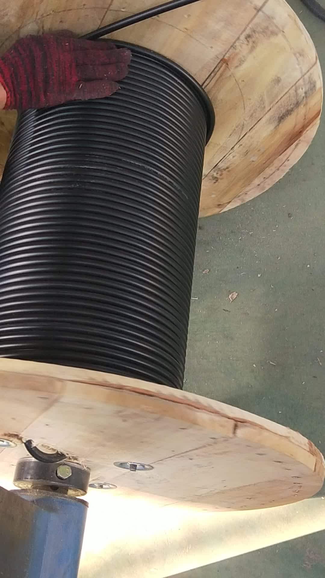 Gyfty Single-mode Outdoor Fiber Optic Cable With Rip-cord And Aramid ...