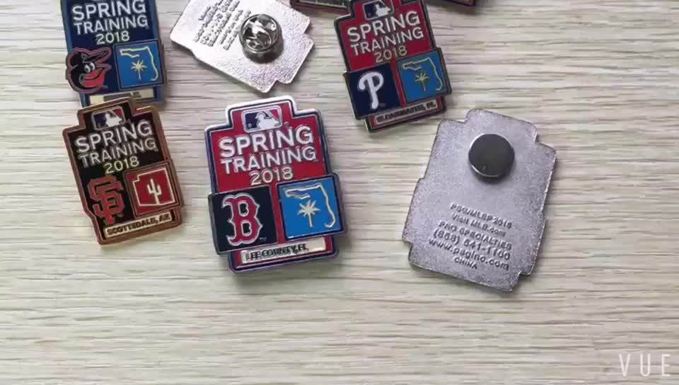 Uniform Shirt Brooch Lapel Pin Custom Logo Insignia Military Custom ...