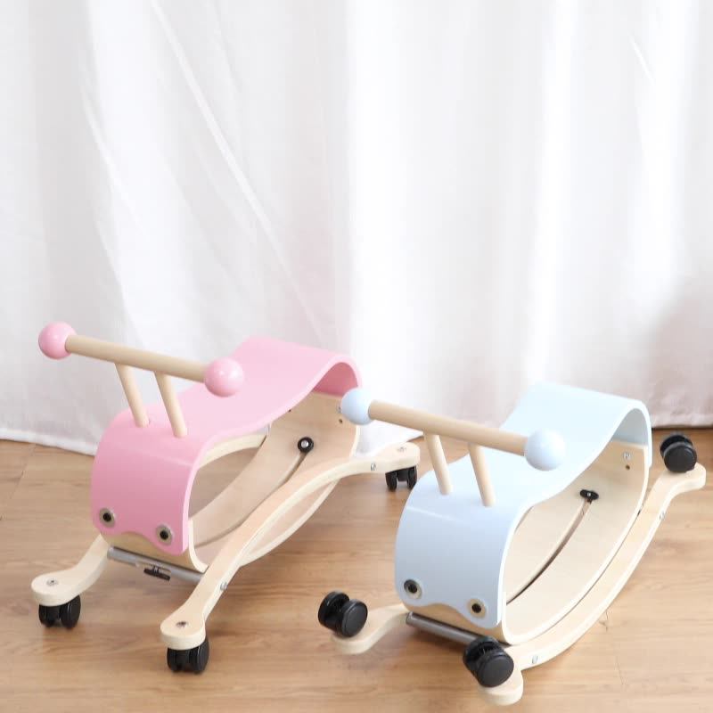 Mumoni Kids Funny Rocking Chair Funny Wooden Push Balance Ride On Toy ...