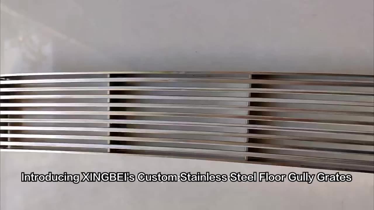 Wholesale Building Materials Stainless Steel Grating Rain Gutter ...