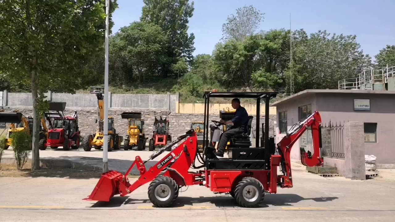 Mini Backhoe Loader Hydrostatic Loader Compact Backhoe In Brazil - Buy ...