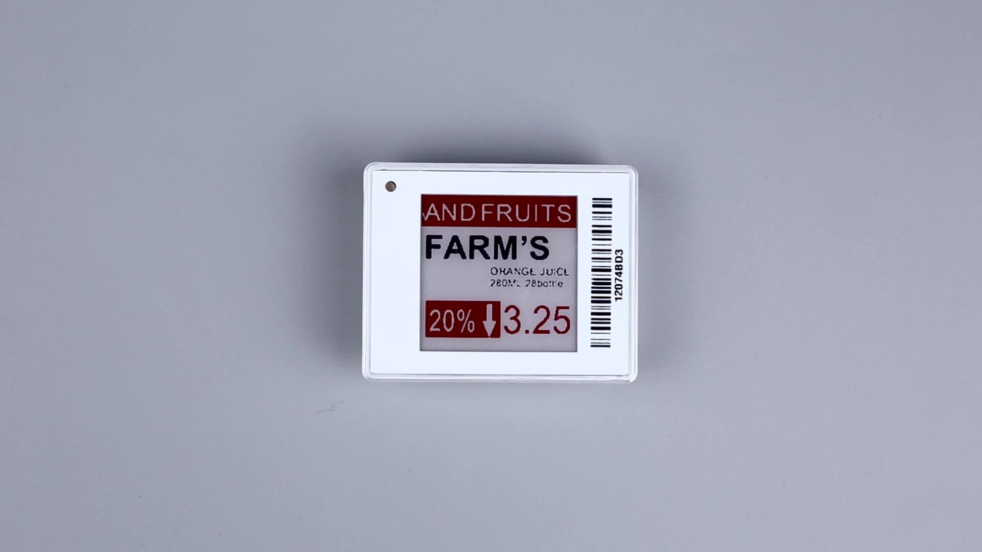 Suny Rfid Supermarket 1.54 Inch White Digital System Electronic Shelf ...