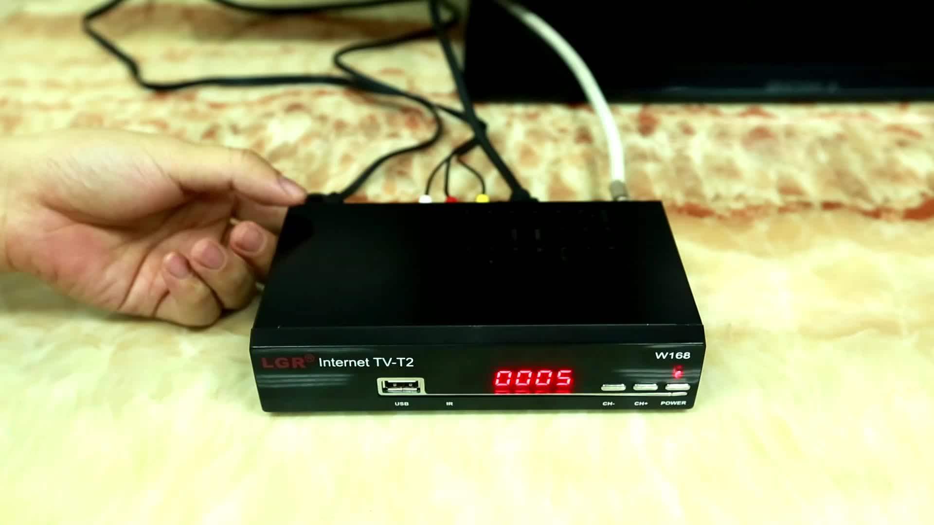 2019 Usb Dongle Modulator Dvb-t2 Decoder Dvb T Converter Tv Box Irmware ...