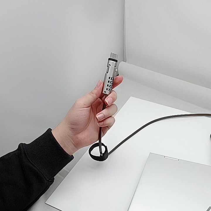 Usb Laptop Lock 4 Digits Combination Computer Cable Lock Anti-theft ...