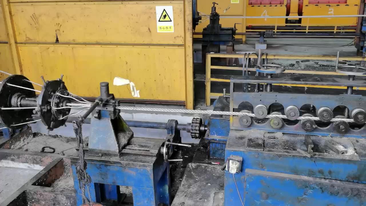 Marine Crane Luffing Ropes 6xws(36) Iwrc Rhrl 1960 N/mm2 Galvanized ...