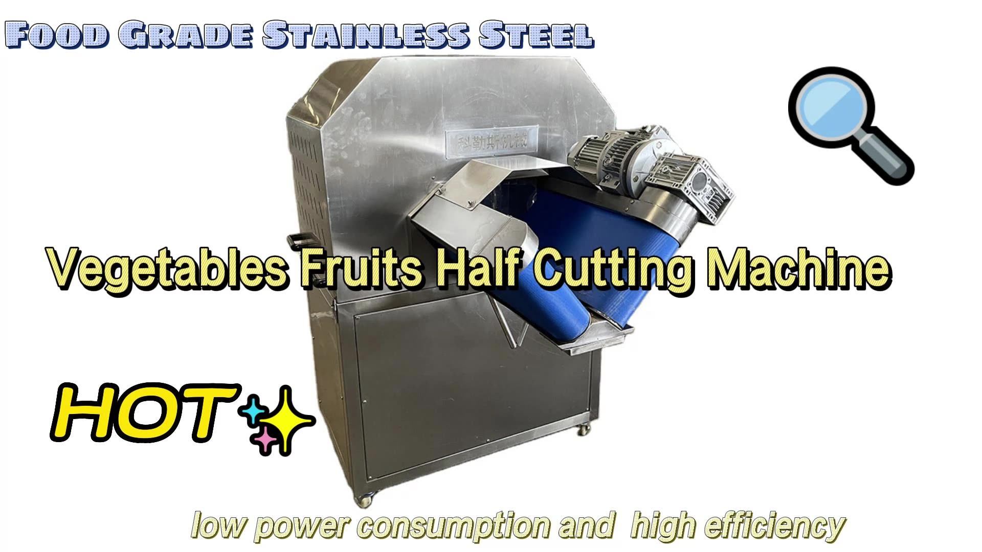 Kls Cabbage Half Cutting Splitting Machine For Avocado Tomato Pumpkin ...