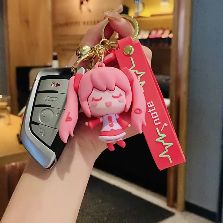 Lilangda Cute Kuromi Melody Sanrio Key Chain Kawaii Sweetheart Women ...