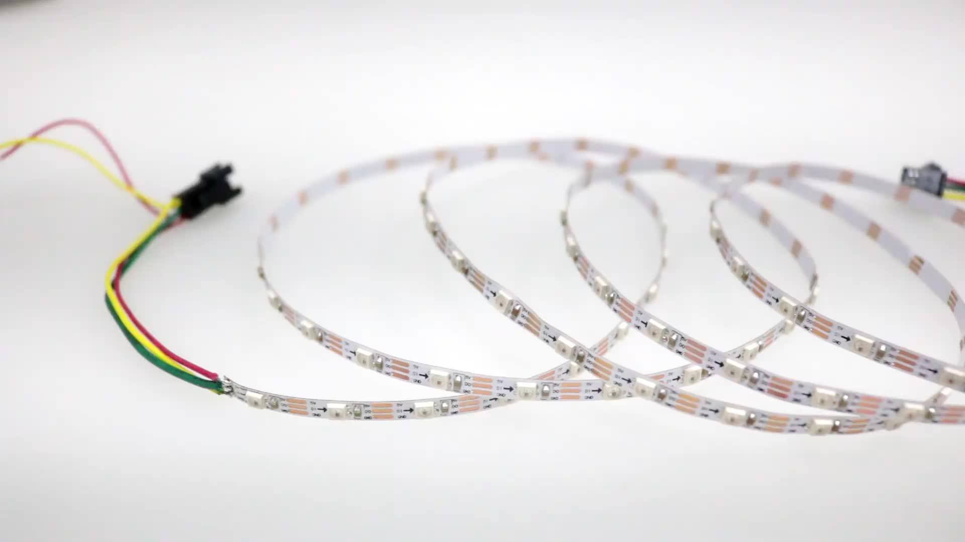 Programmable Smd 3535 Rgb Ws2812b Sk6812 Mini Zigzag 5mm Width S Form ...