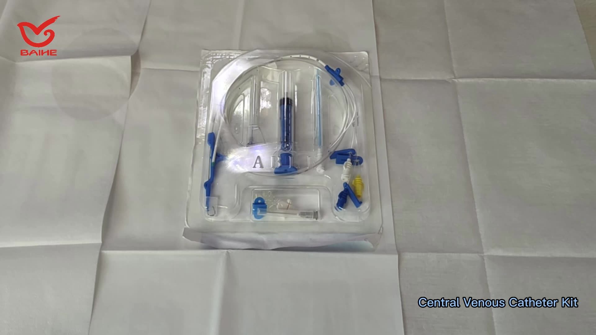 Able Ce Iso Central Venous Catheter Single Double And Triple Lumen ...
