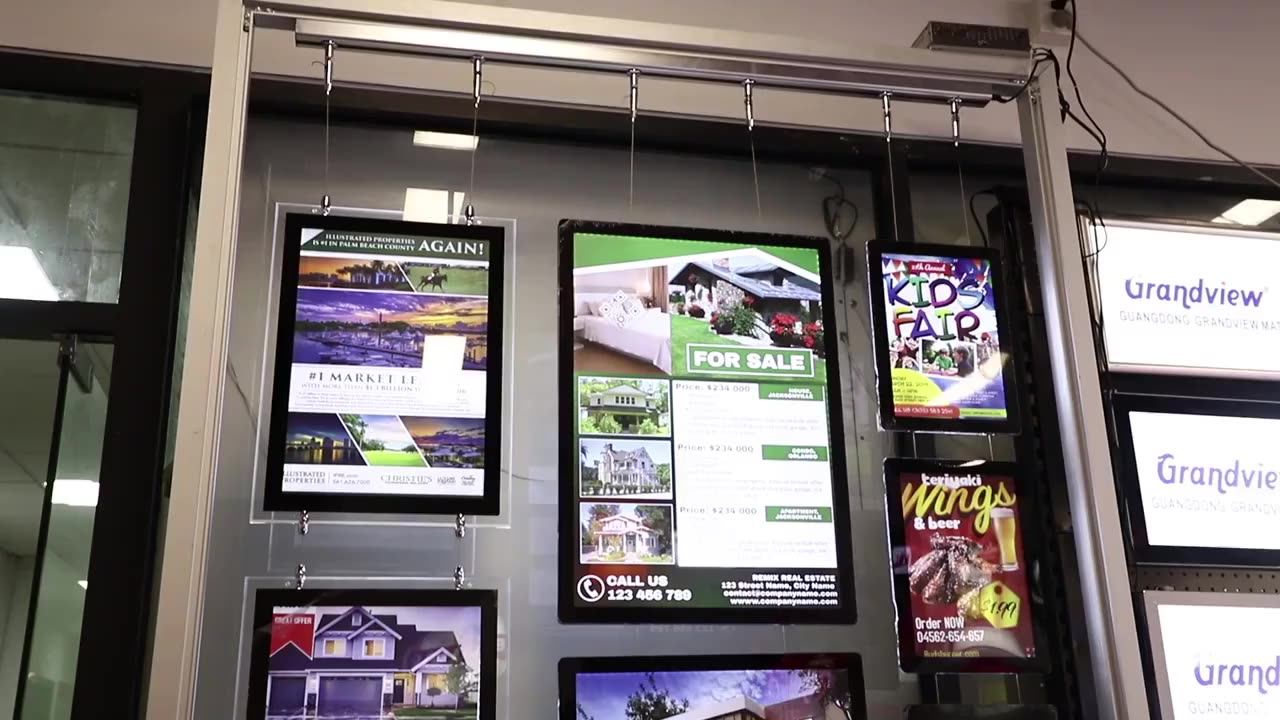 Advertising Crystal Led Menu Board A1 Light Boxes For Shop - Buy Led ...