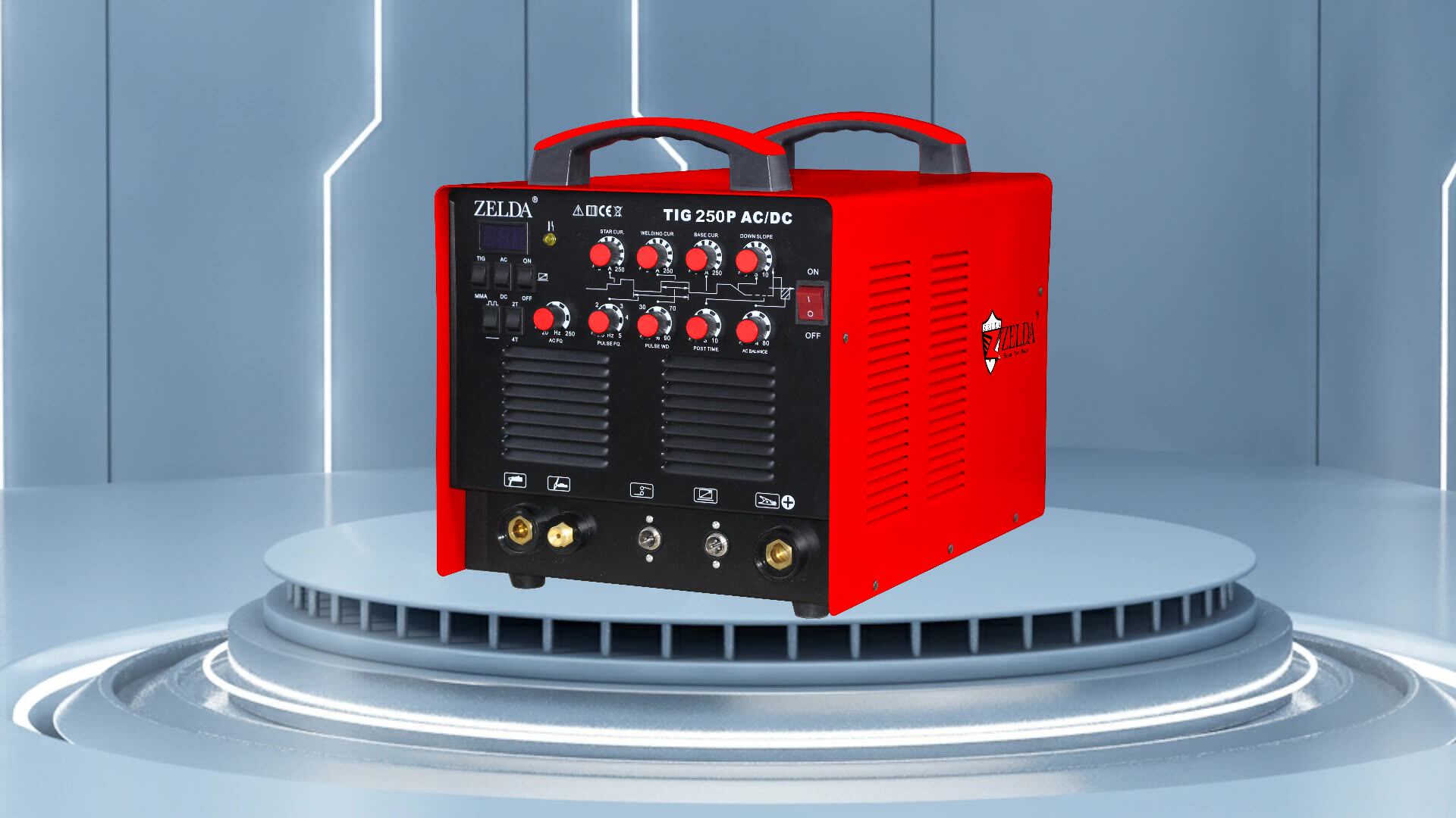 Multifunction Soldadora Inverter Tig Machine Tig-250p Ac Dc Aluminum ...